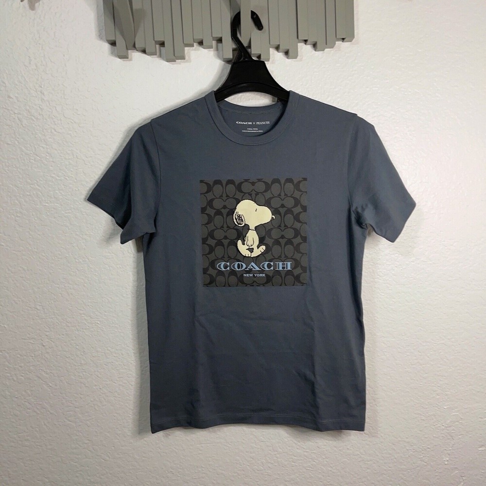 Coach X Peanuts Xs Ce544 Men’s Signature Snoopy T Shi… - Gem
